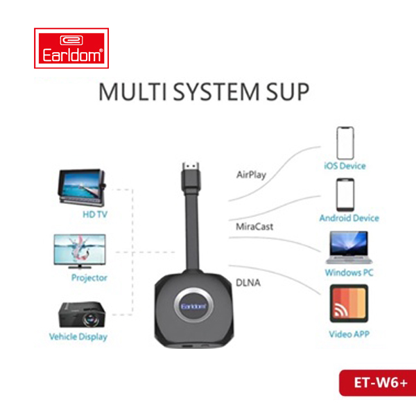 قیمت و خرید دانگل اچ دی ام ای ارلدام مدل +Earldom ET-W6-آریارایانه